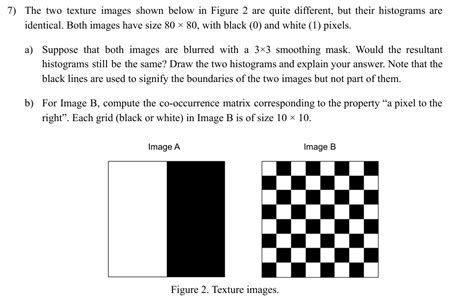 The Two Texture Images Shown Below In StudyX