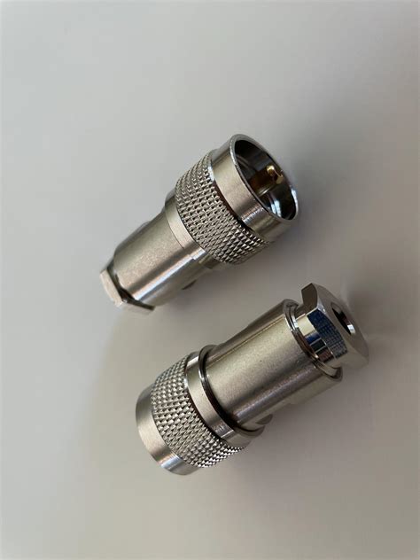 Uhf Pl259 Rg58 Clamp Connector Bncom Australia