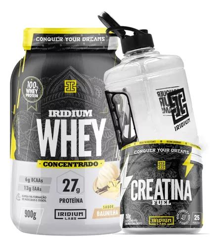 Kit Whey Protein Creatina Fuel Monohidratada 150g Galão Frete Grátis