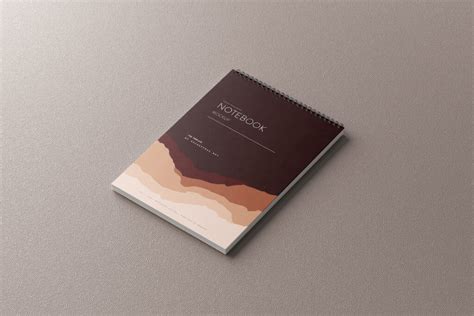 Notebook Branding Mockups Mockup Free