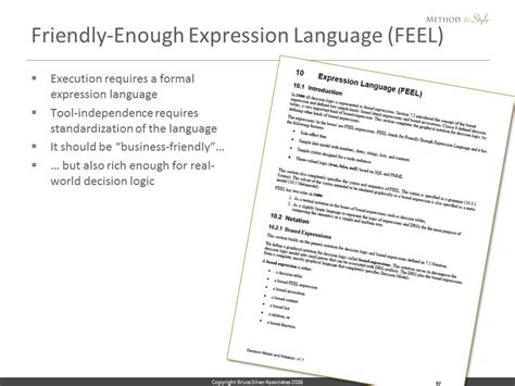 Dmn As A Decision Modeling Language Method And Style