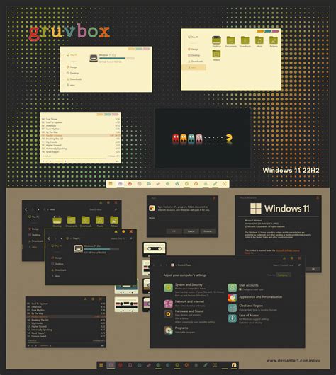 Gruvbox For Windows 11 22h2