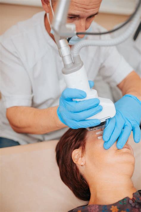 Laser Removal Of Scars And Scars On The Skin Stock Image Image Of Care Medicine 284072857