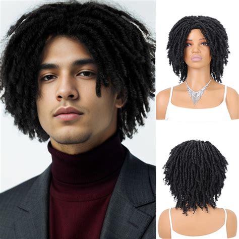 Clearance Wig Dreadlock Braided Wigs For Black Women Synthetic Short