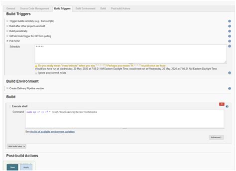 ml dl integration with jenkins for providing automation by ishan