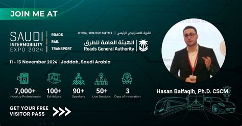 Hasan Balfaqih Phd Cscm On Linkedin Saudiintermobility