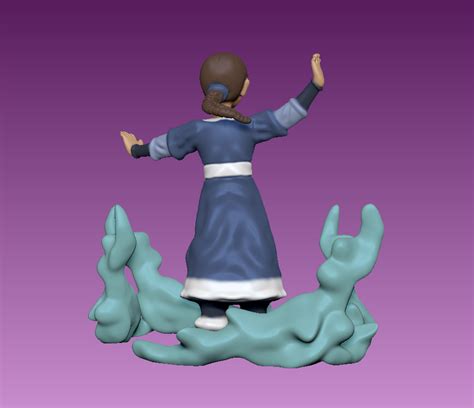 Stl File Katara From Avatar Aang The Last Air Bender 🤖 ・3d Printer
