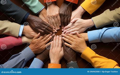 Collaborative Teamwork And Community Network Concept With Infographics Devoid Of People Royalty