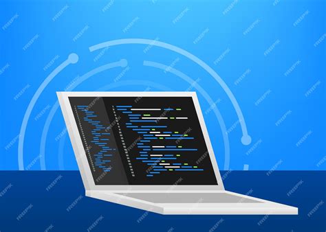 Texte De Code Java Numérique Concept De Vecteur De Codage De Logiciel