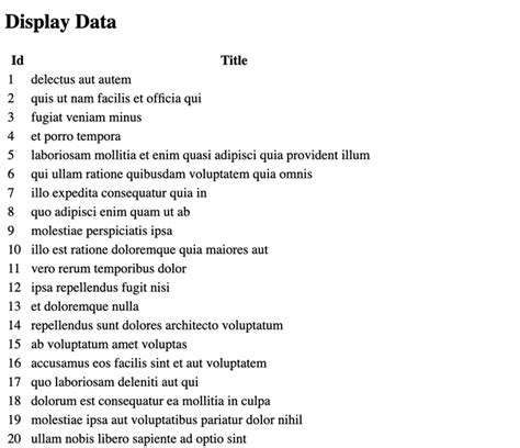 Fetch Api Send Get Requests