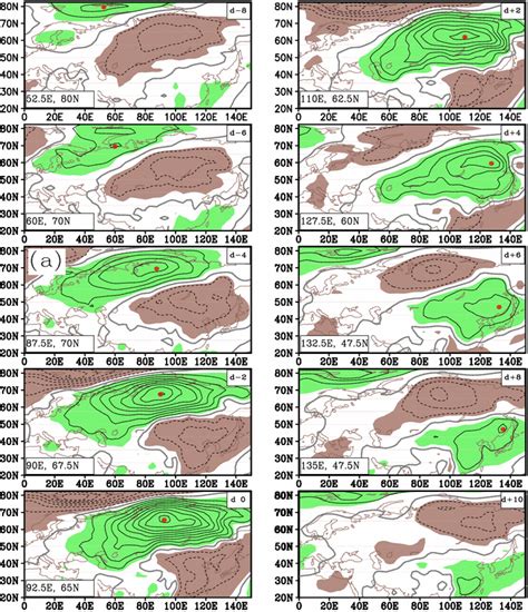Evolution Of The Composite 10‒60 Day Surface Temperature Anomalies Download Scientific Diagram
