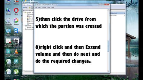 How To Remove A Partition On Hard Disk Without Formatting On Windows Pc Youtube