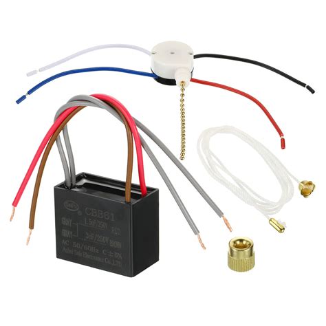 Ceiling Fan Wiring Diagram Wire Capacitor Shelly Lighting