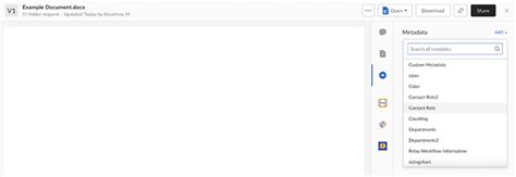 Add Metadata Template To A File Box Developer Documentation