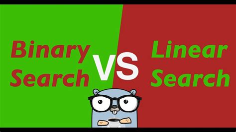 Binary Search Golang Vs Linear Search Lets Get Faster Youtube