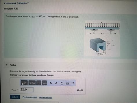 Solved Homework 7 Chapter 7 Problem 7 22 The Allowable