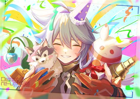 Dodoco And Razor Genshin Impact Drawn By Kamachilico Danbooru