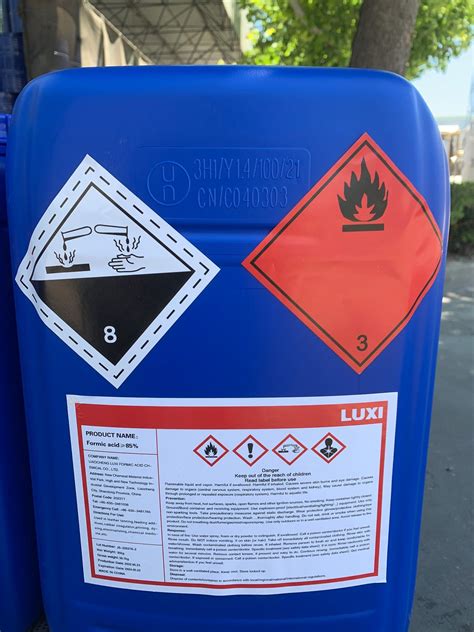Msds Formic Acid 85 94 China Formic Acid 85 And Formic Acid 94