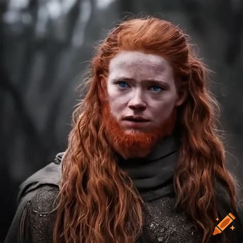 Ygritte From Game Of Thrones With Red Hair On Craiyon