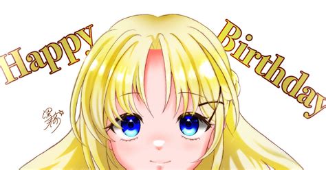 女の子 海花誕生日 深璃のイラスト Pixiv