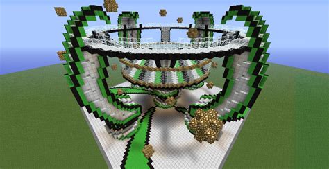 spleef arena minecraft map