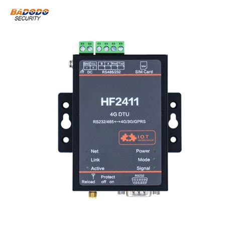 Jual Serial Port RS232 RS485 To 4G LTE FDD LTE TDD 3G WCDMA 2G GSM DTU Server Device Module