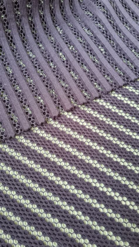 Stripe Mesh Silky Jaya Textile