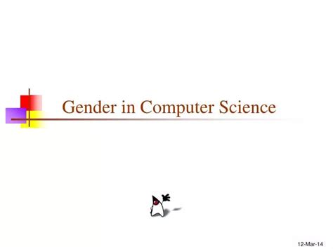 PPT Gender In Computer Science PowerPoint Presentation Free Download ID 385188