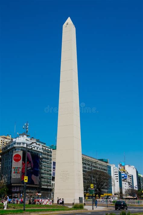 Obelisk Of Buenos Aires El Obelisco Editorial Photography Image Of