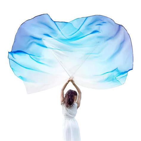 2pcs Semicircle Worship Wing Flags Praise Dance Flags With Scalable