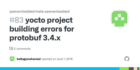 Yocto Project Building Errors For Protobuf 34x · Issue 83