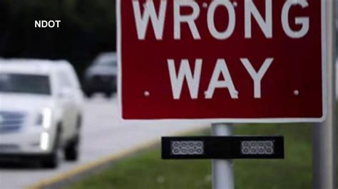 Ndot Pilot Program Hopes To Reduce Wrong Way Driver Fatalities