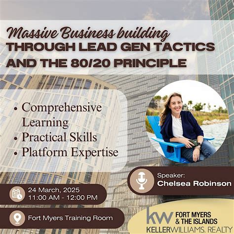 Massive Business Building Through Lead Gen Tactics And The 8020