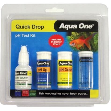 Aqua One Quickdrop Ph Test Kit ~ Aggies Aquarium