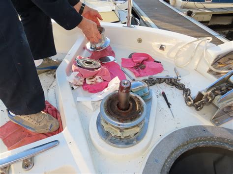Windlass Maintenance Dirona Around The World