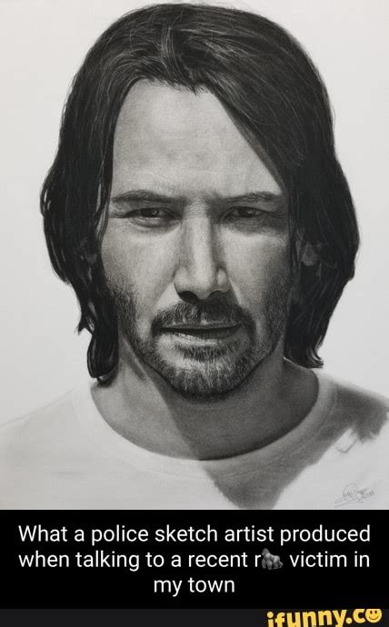 What A Police Sketch Artist Produced When Talking To A Recent Victim In