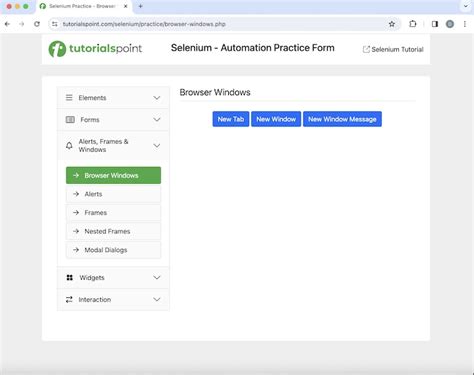 Selenium Webdriver Multi Windows Testing