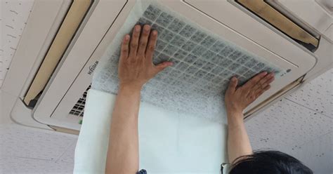 에어컨 흡기구에 붙이면 Ok살균 필터로 바이러스 박멸