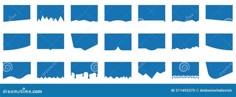 Separator Collection For Poster App Banner Divider Shape For Website Top Section Curve Line