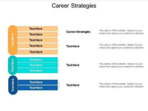 Career Strategies Ppt Powerpoint Presentation Icon Graphics Tutorials Cpb