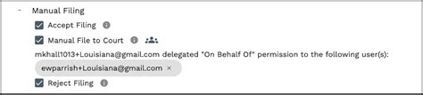 How To Delegate Filing Permissions Govlink Support