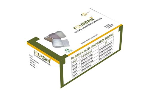 Fourban 4 Layer Compression Bandages Medtex India