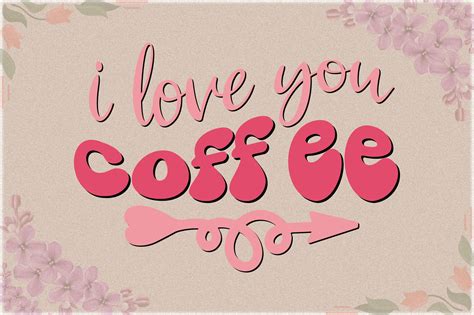 I Love You Coffee Graphic By The Lion · Creative Fabrica