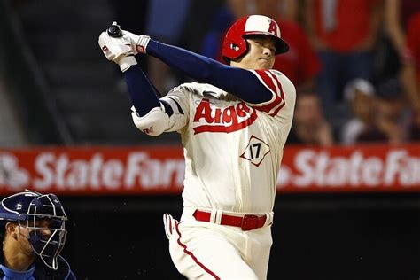 大谷翔平、初回に豪快な44号2ランを叩き込むも2回途中の緊急降板で11勝目はお預けに The Digest