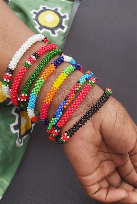 Maasai Beaded Braceletsafrican Jewellery Etsy