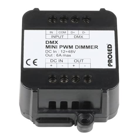Dmx Mini Pwm Dimmer 1 Kanal 5950