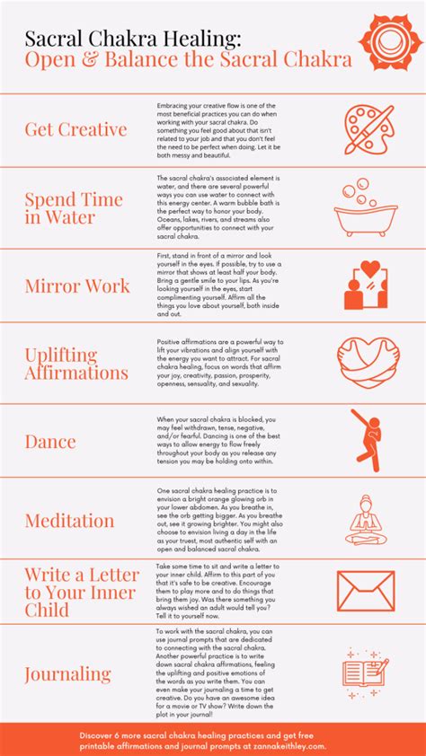 Sacral Chakra Healing Open Balance The Sacral Chakra Artofit