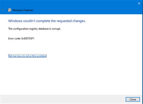 configuration registry database corrupt r windowshelp