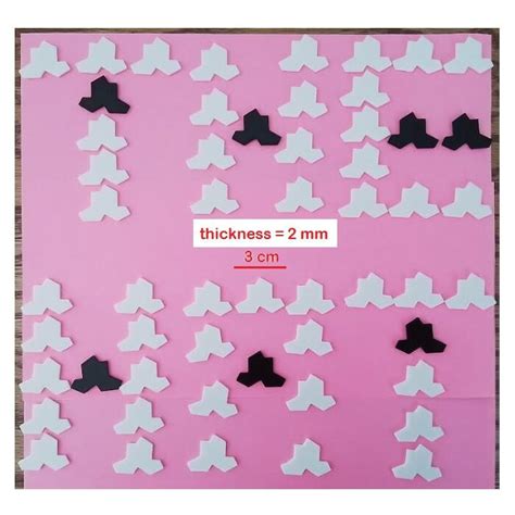 A Kit To Explain Einstein Aperiodical Tilings Etsy