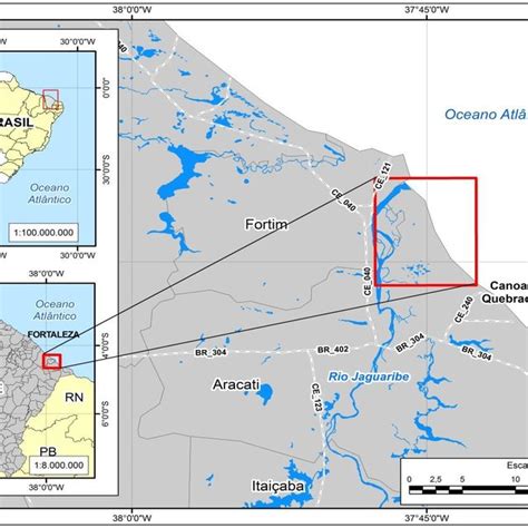 Mapa Das Unidades Geoambientais Da área De Estudo Download